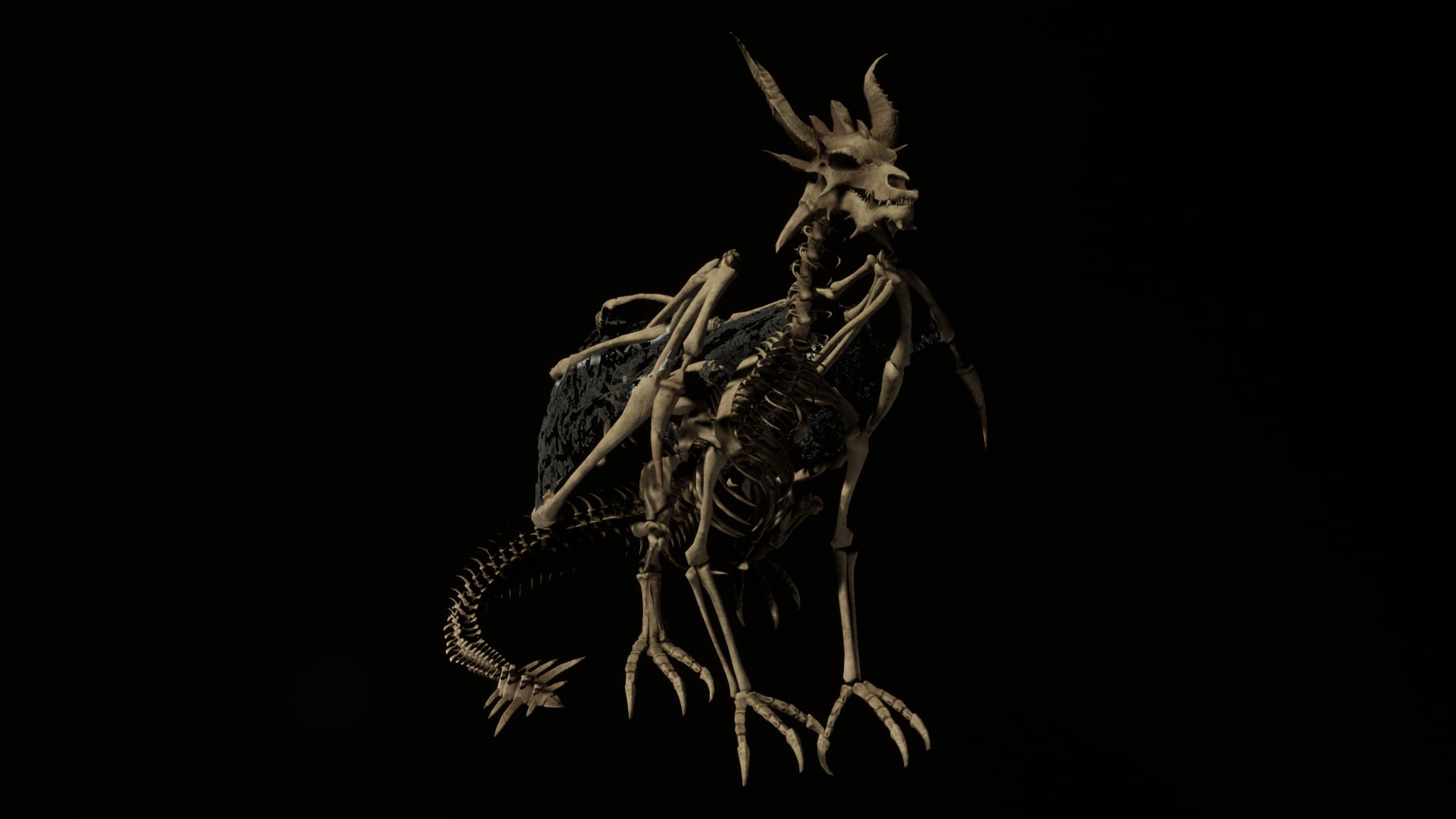 Dragon skeleton in Characters - UE Marketplace