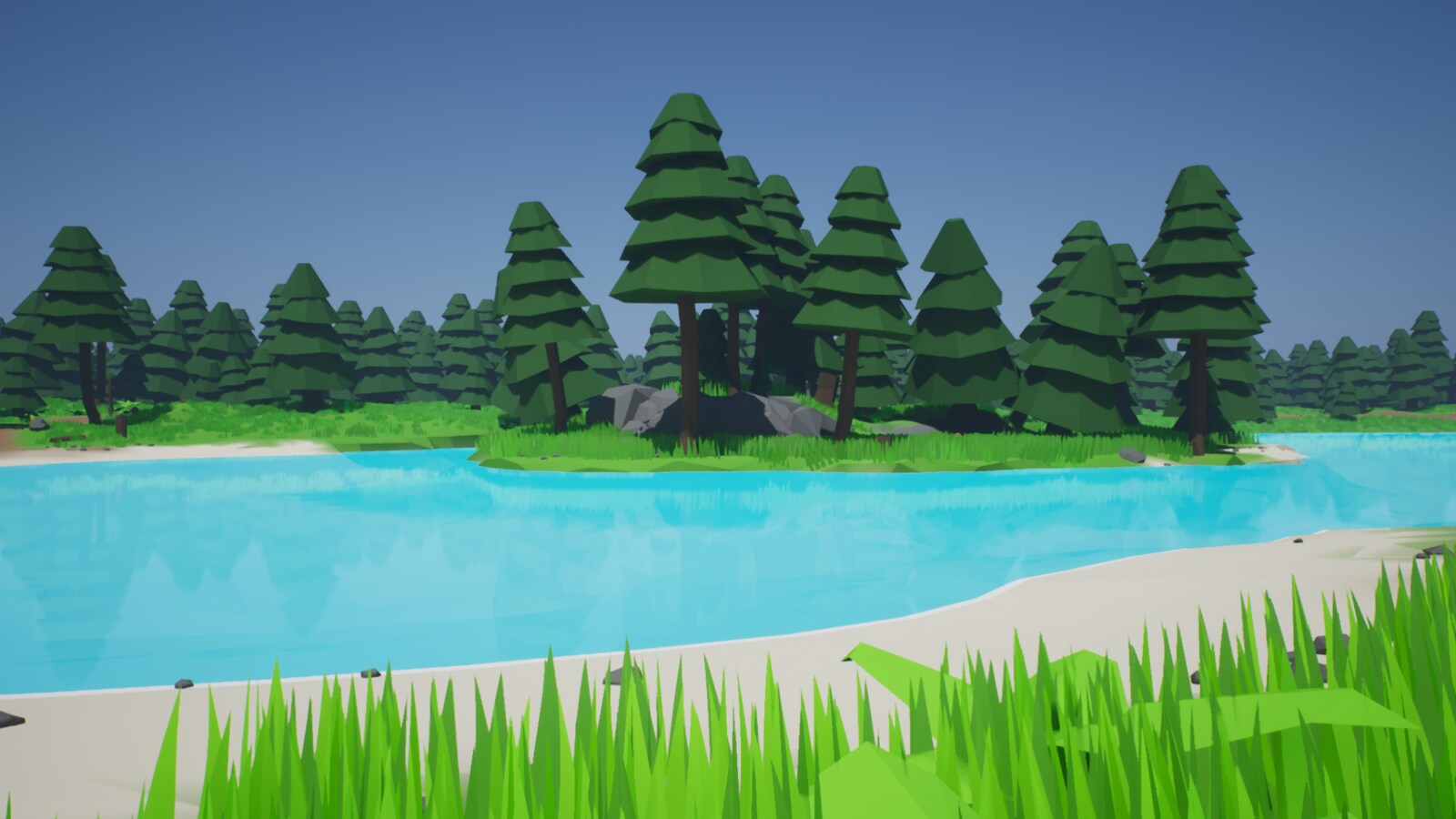 Low Poly Forest Vol.2 in Environments - UE Marketplace
