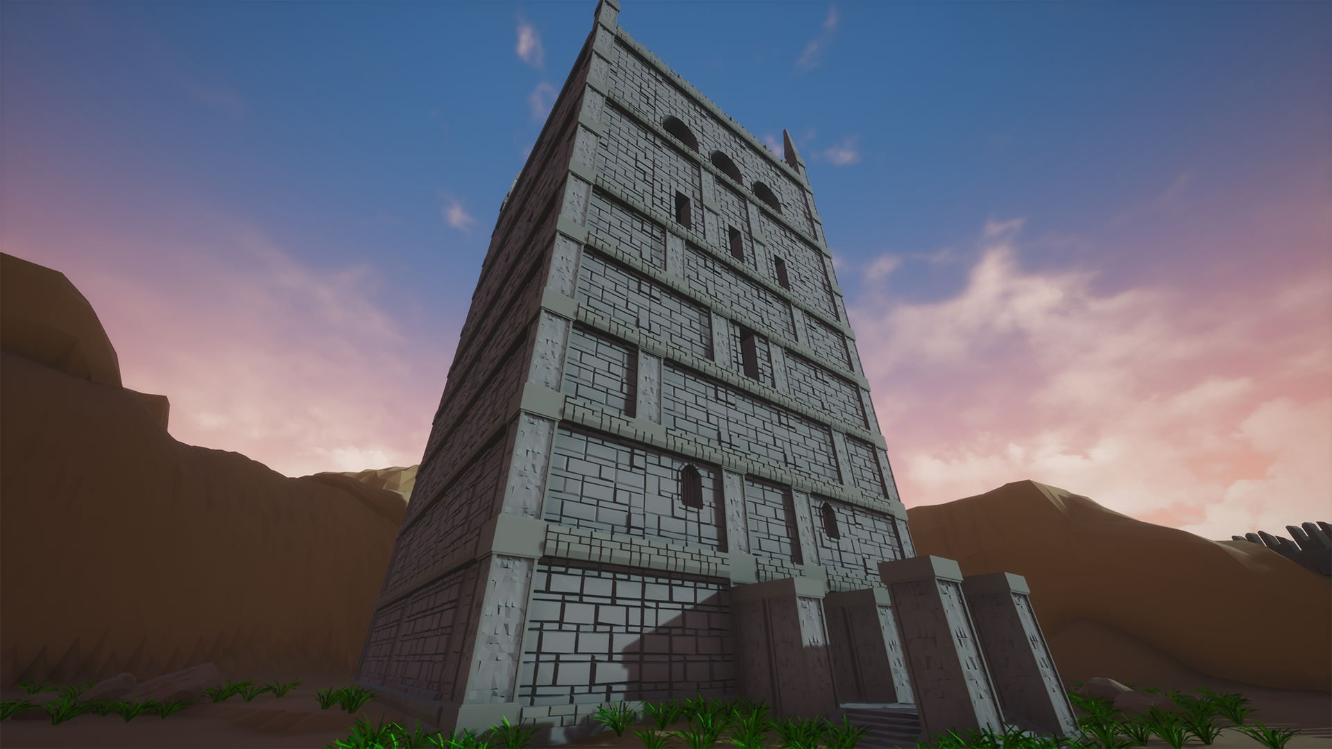 Minecraft Desert Watchtower