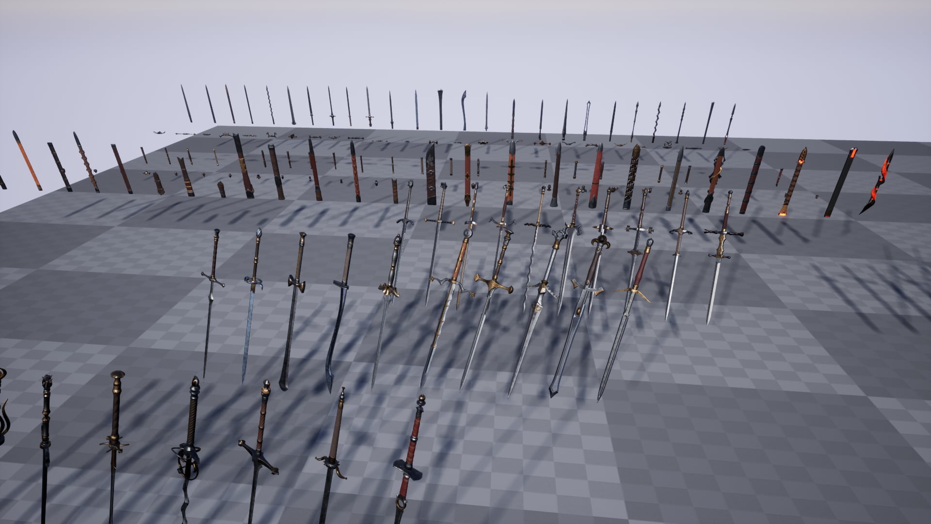 A set of modular two handed swords in Weapons - UE Marketplace