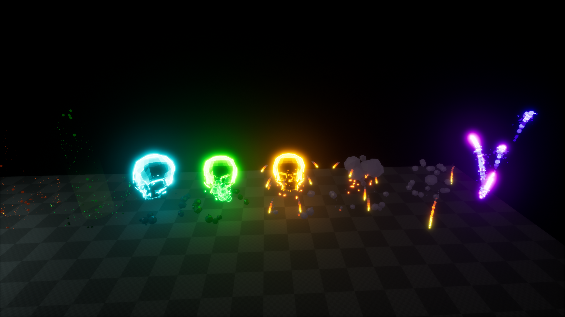 Low-Poly Mesh VFX in Visual Effects - UE Marketplace