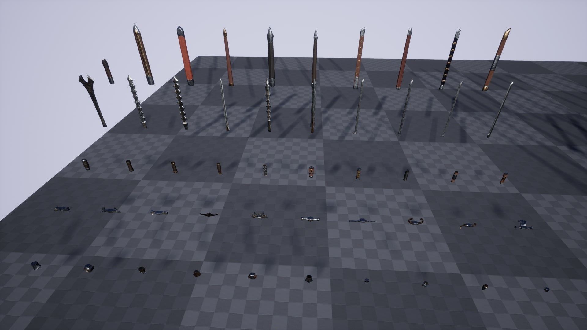 Modular one hand swords set part 3 in Weapons - UE Marketplace