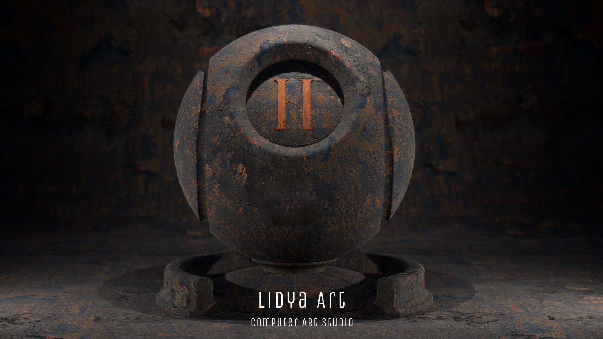 在材质创建的Rust Surfaces Material Pack 2 - 虚幻引擎商城