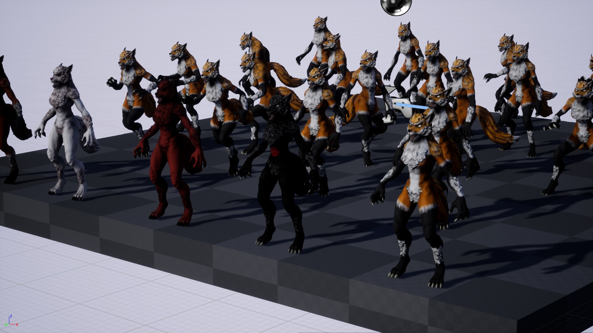 WEREFOX GIRL, 카테고리 캐릭터 - UE 마켓플레이스