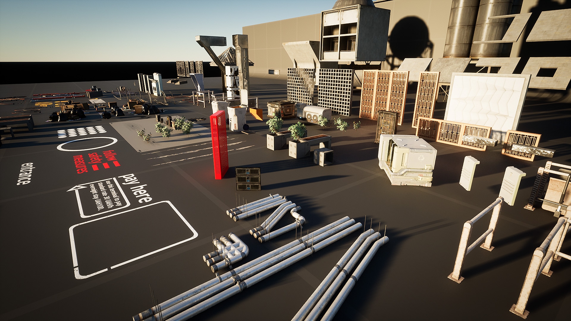 Cyberpunk Apartment Block 2 in 1 Bundle in Environments - UE Marketplace