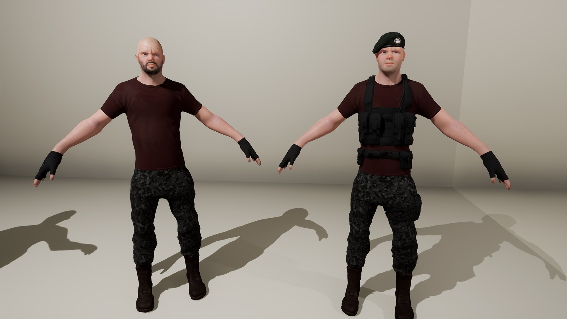 The Lieutenant in Characters - UE Marketplace