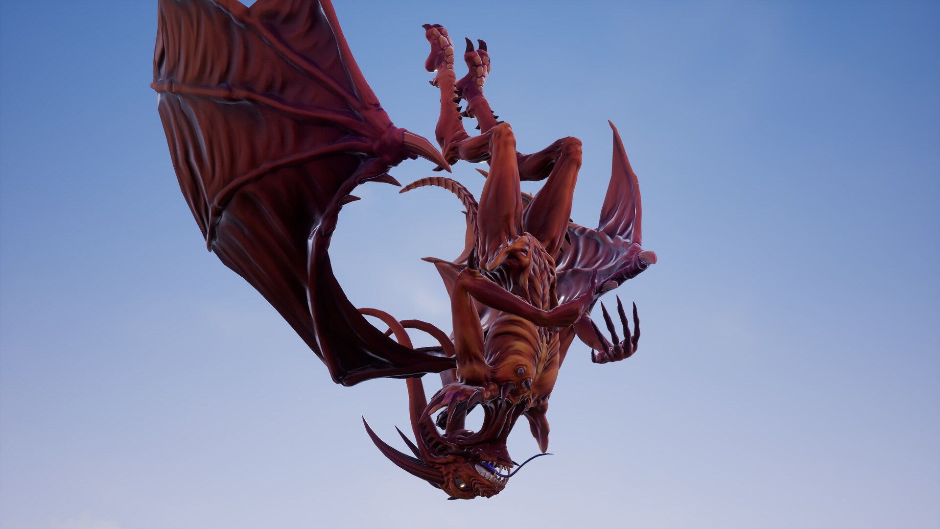 Flying Demon in Characters - UE Marketplace