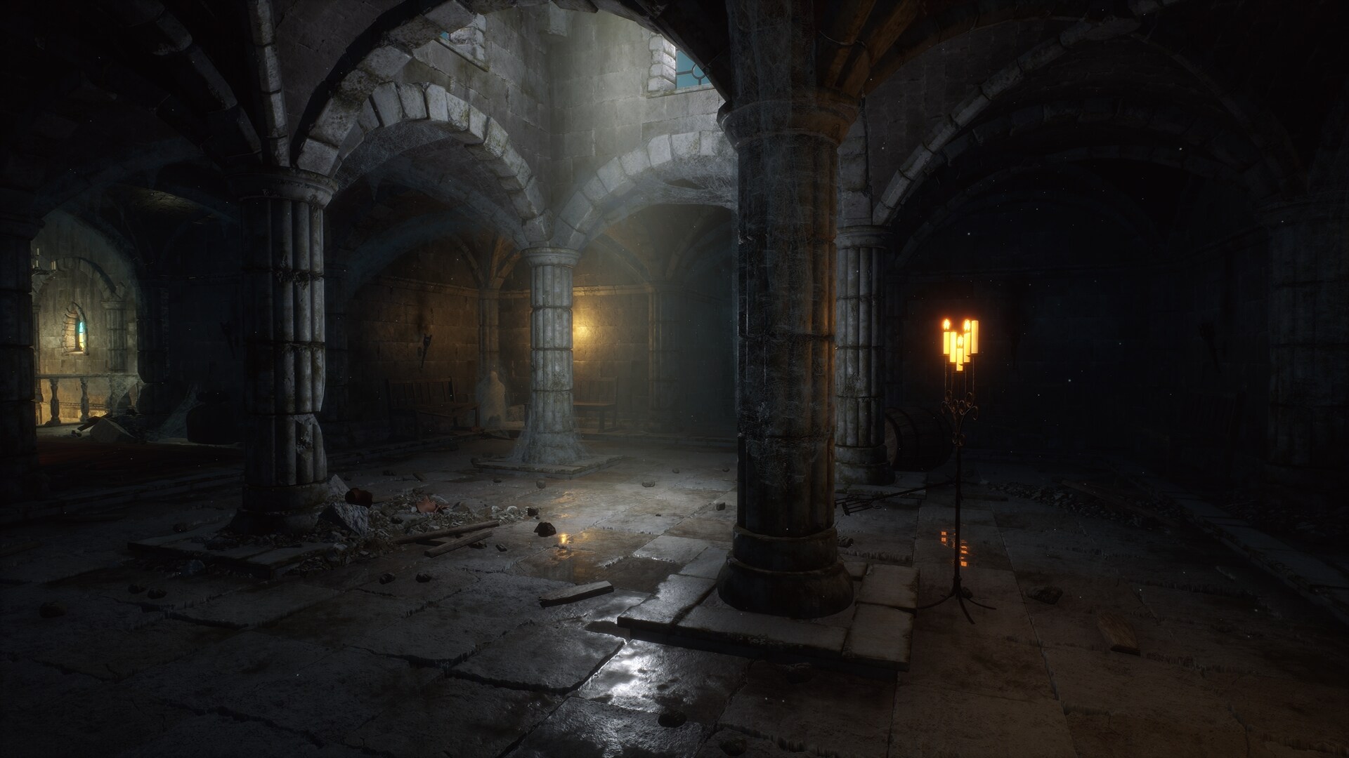 Modular Medieval Dungeon in Environments - UE Marketplace