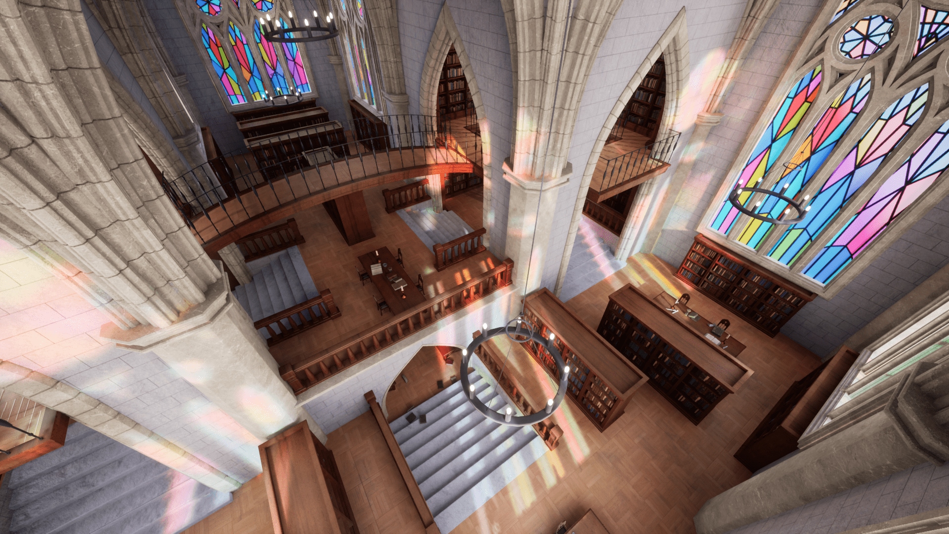 Library in Environments - UE Marketplace