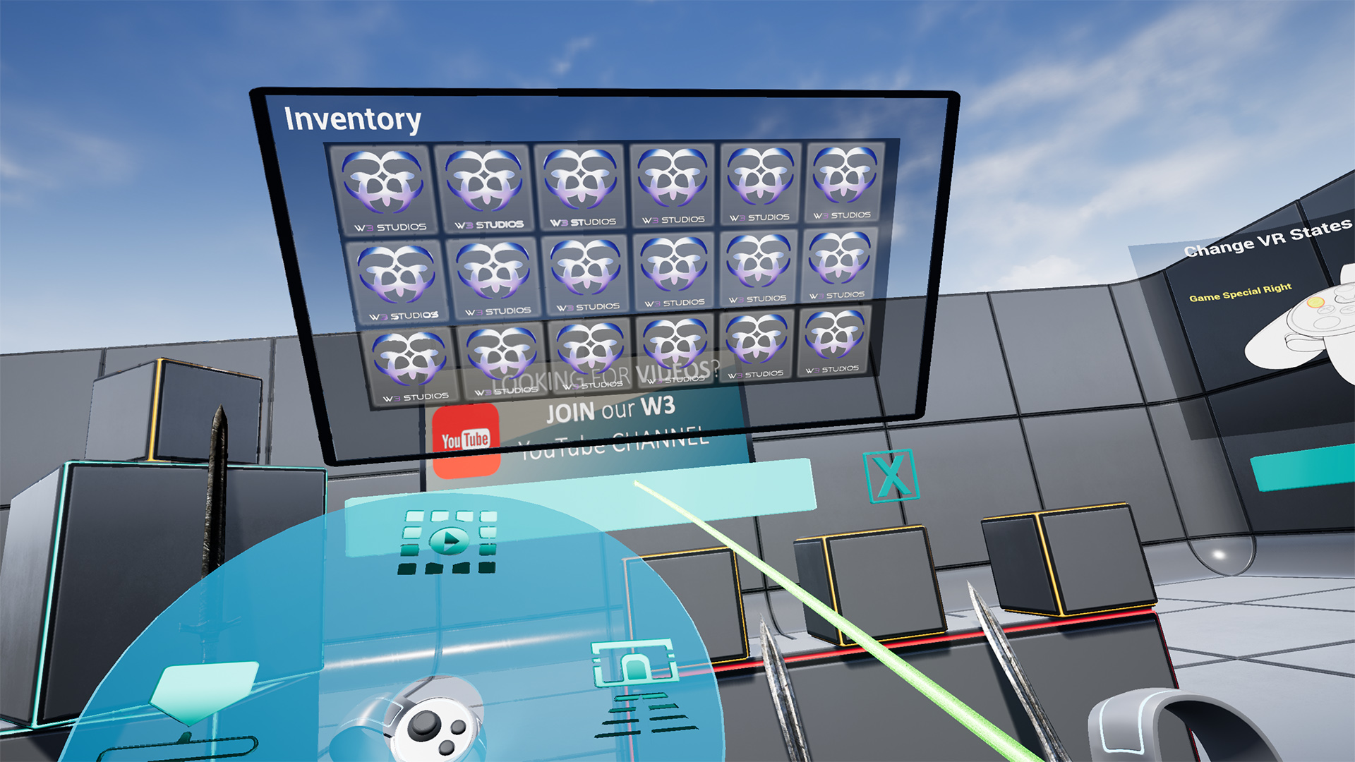 VR Integrator Radial and Dockable Menus by W3 Studios in Blueprints ...