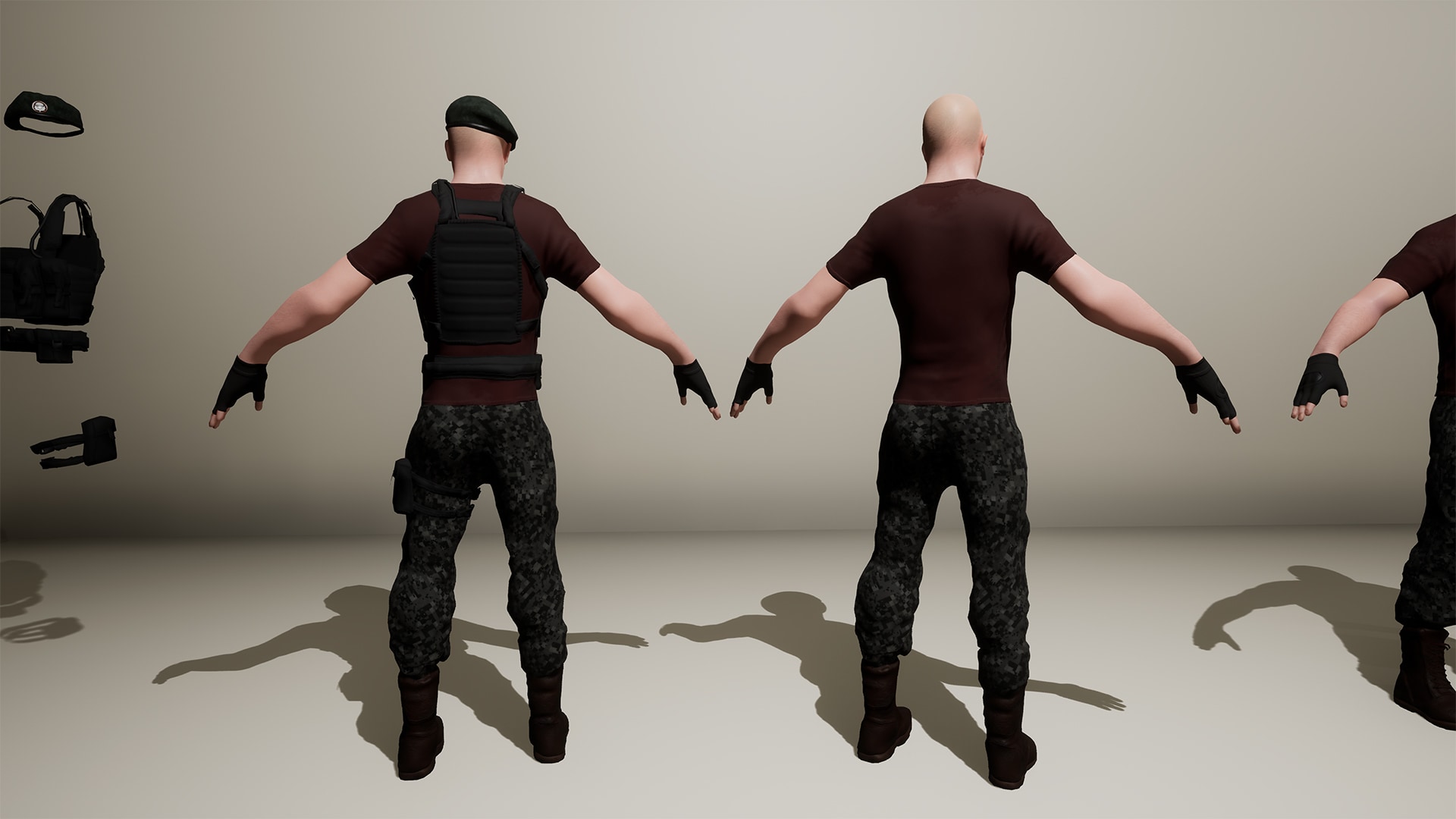 The Lieutenant in Characters - UE Marketplace