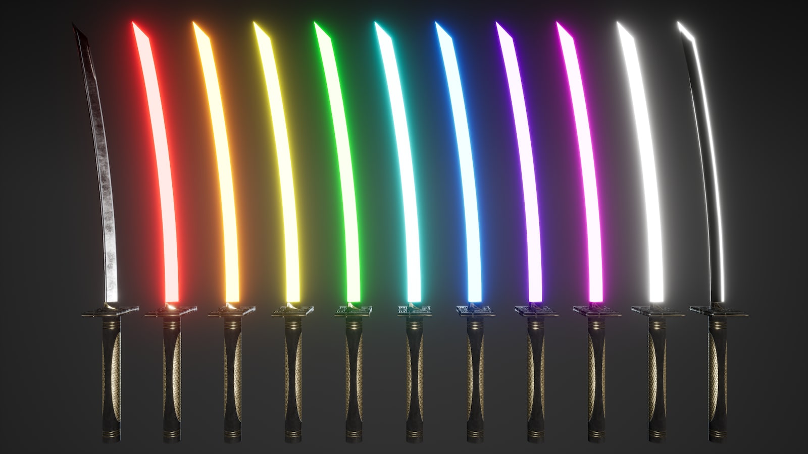 Light Blades Pack in Weapons - UE Marketplace