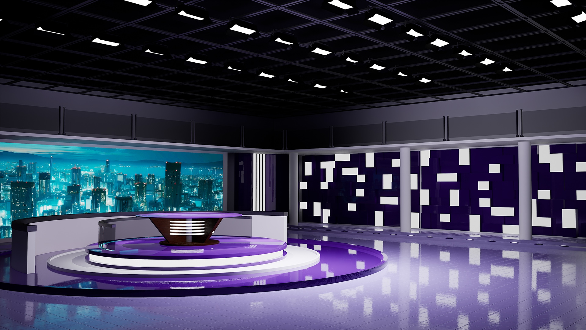 Mini Virtual Studio in Props - UE Marketplace