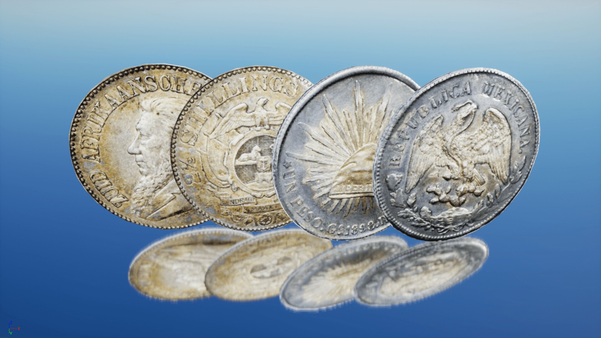 Colonial Coins Pack in Props - UE Marketplace