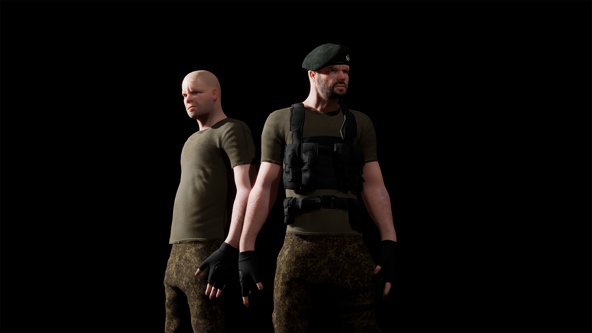 The Lieutenant in Characters - UE Marketplace