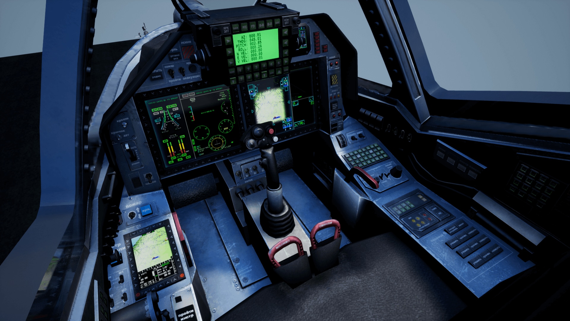 Jet Fighter With Interior in Characters - UE Marketplace