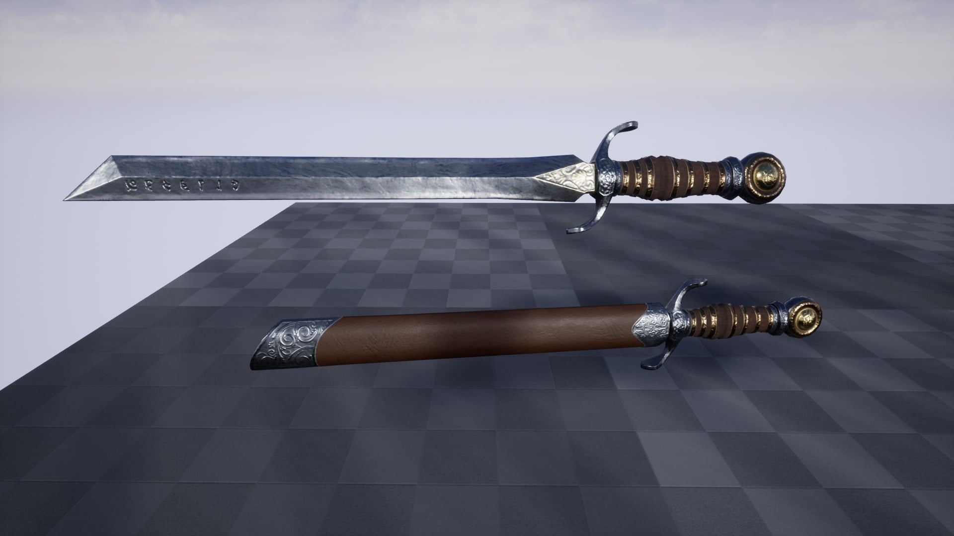 Modular one-handed short swords set part 1 in Weapons - UE Marketplace