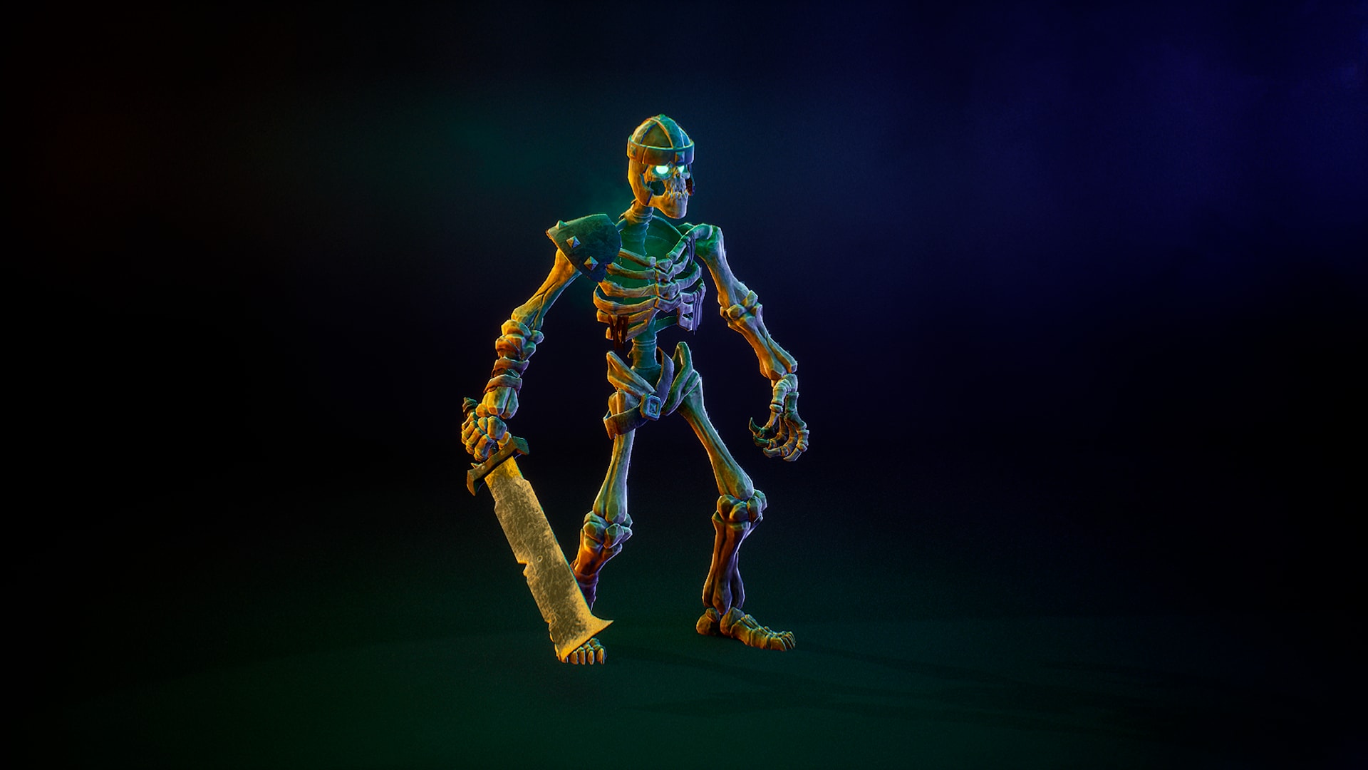 Skeleton in Characters - UE Marketplace