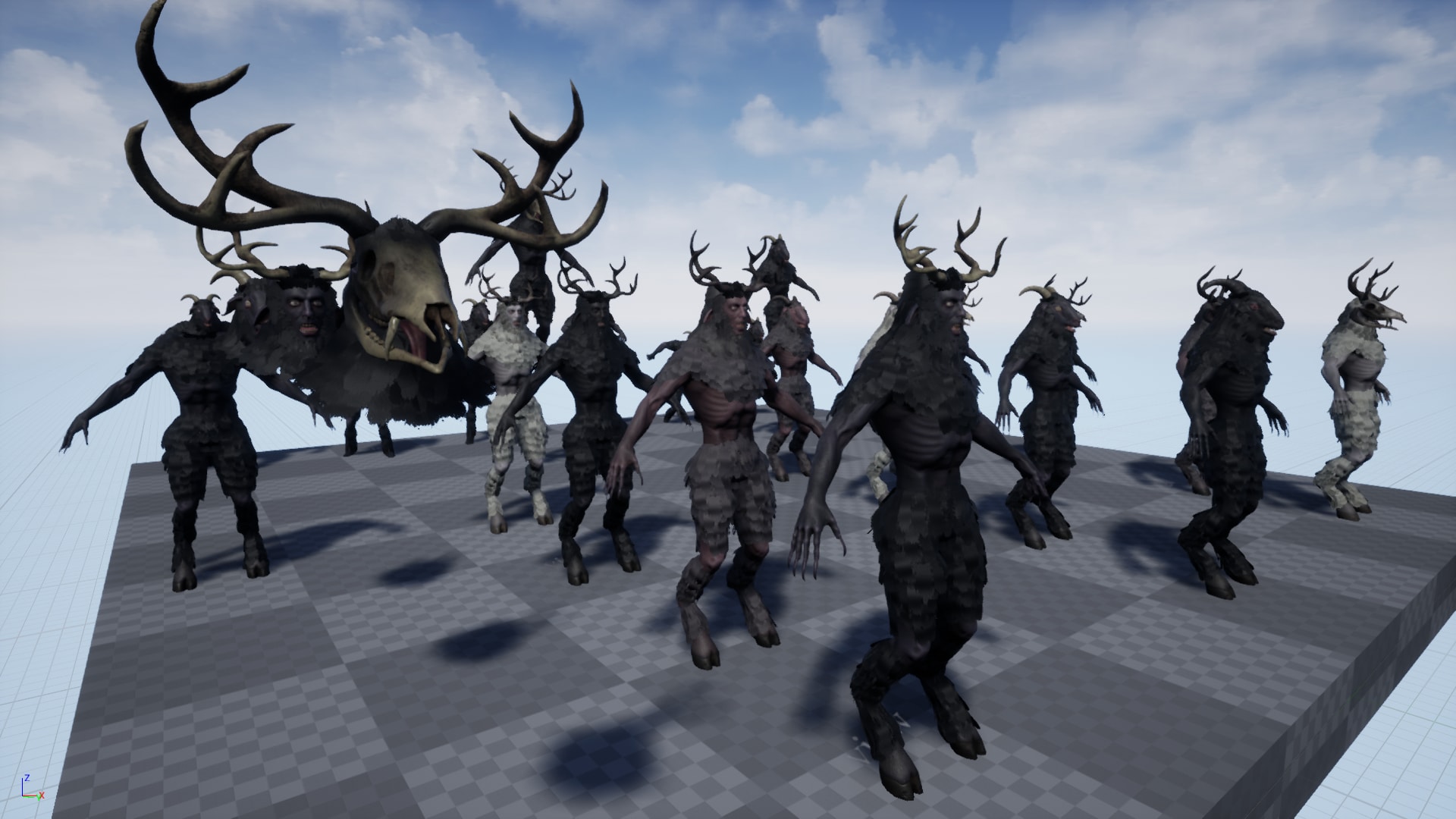 Modular Wendigo In Characters Ue Marketplace