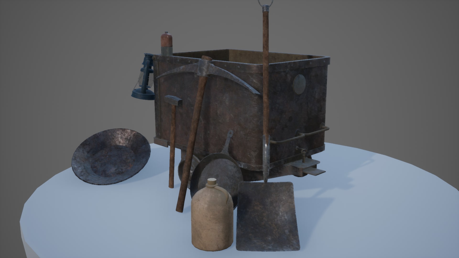 Gold Rush Tools Pack in Props - UE Marketplace