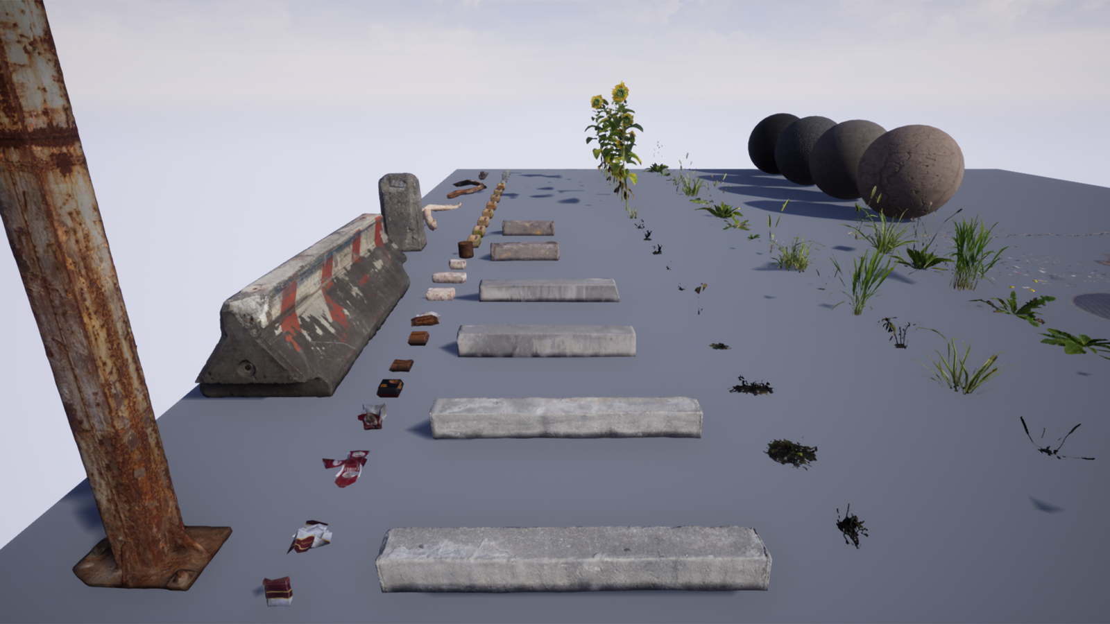 Megascans - Post-Apocalyptic Street in Megascans - UE Marketplace