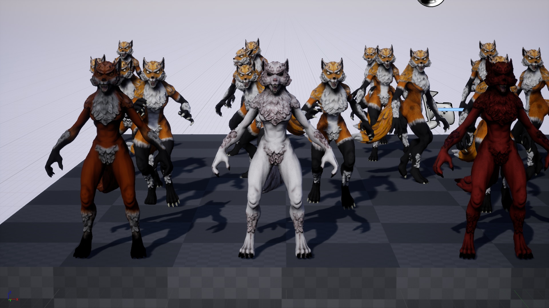 WEREFOX GIRL, 카테고리 캐릭터 - UE 마켓플레이스