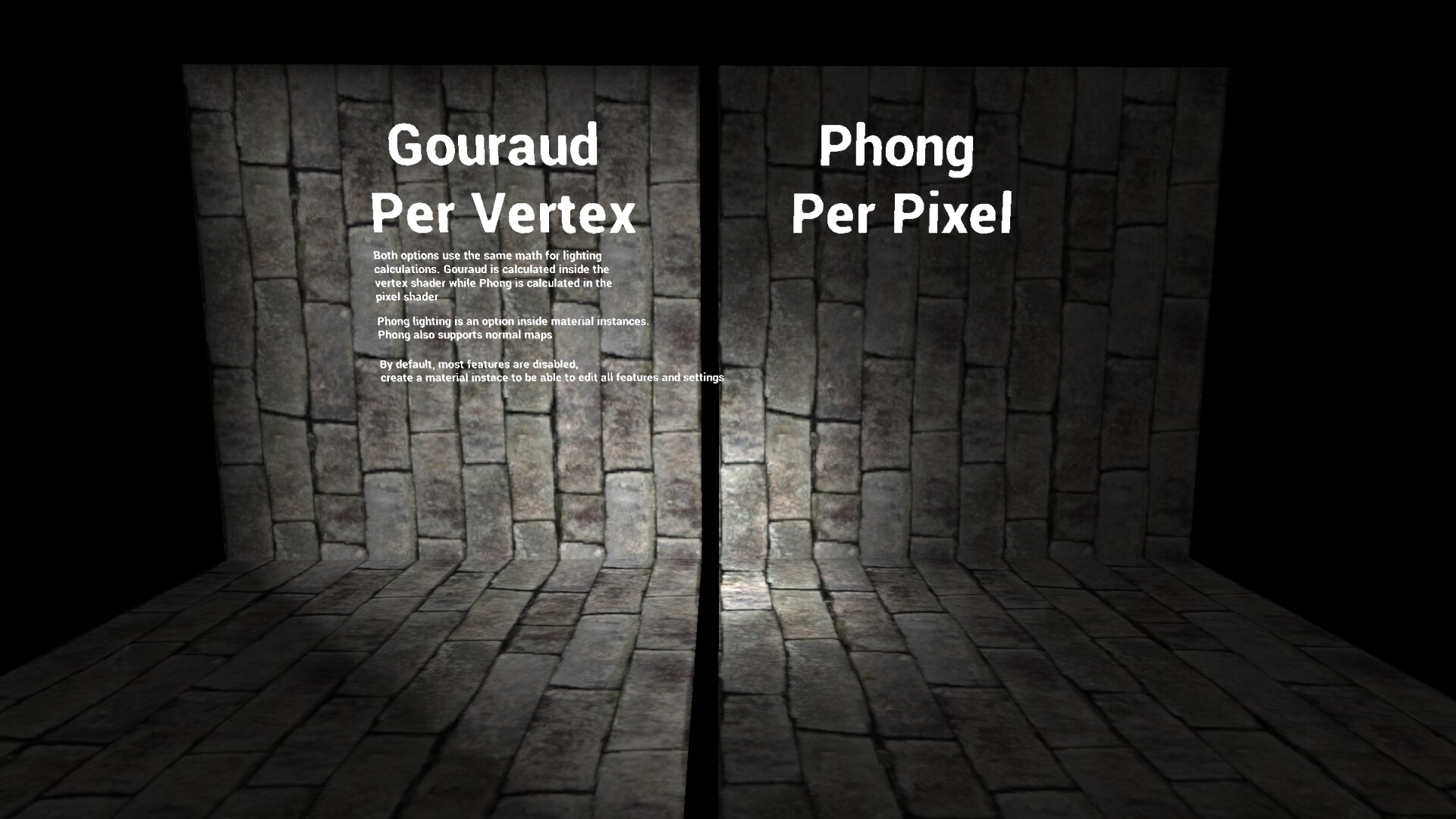 Unlit Gouraud Phong Shading Material In Materials Ue Marketplace