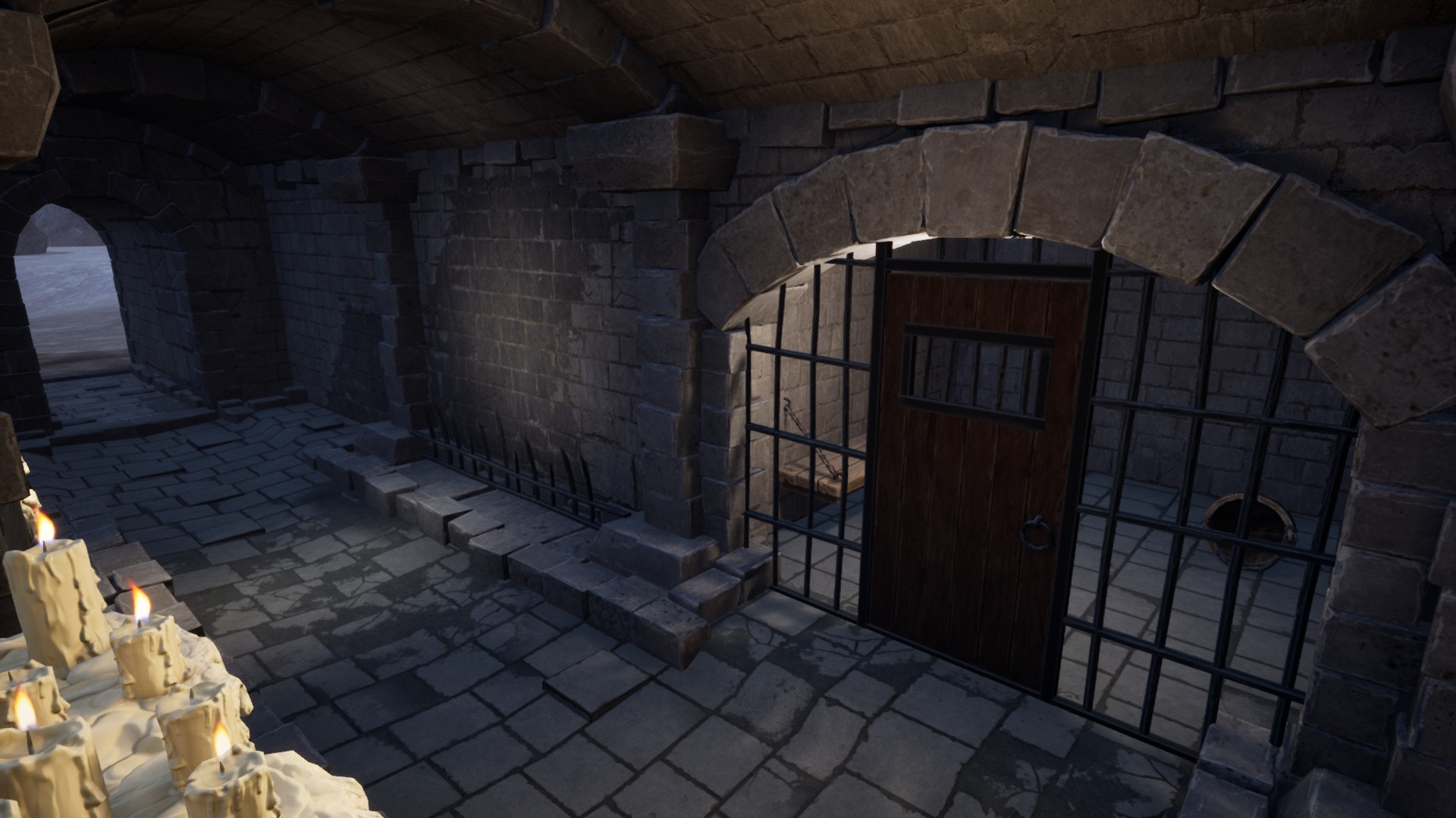 Fantasy Fort Prison with Torture Room in Environments - UE Marketplace