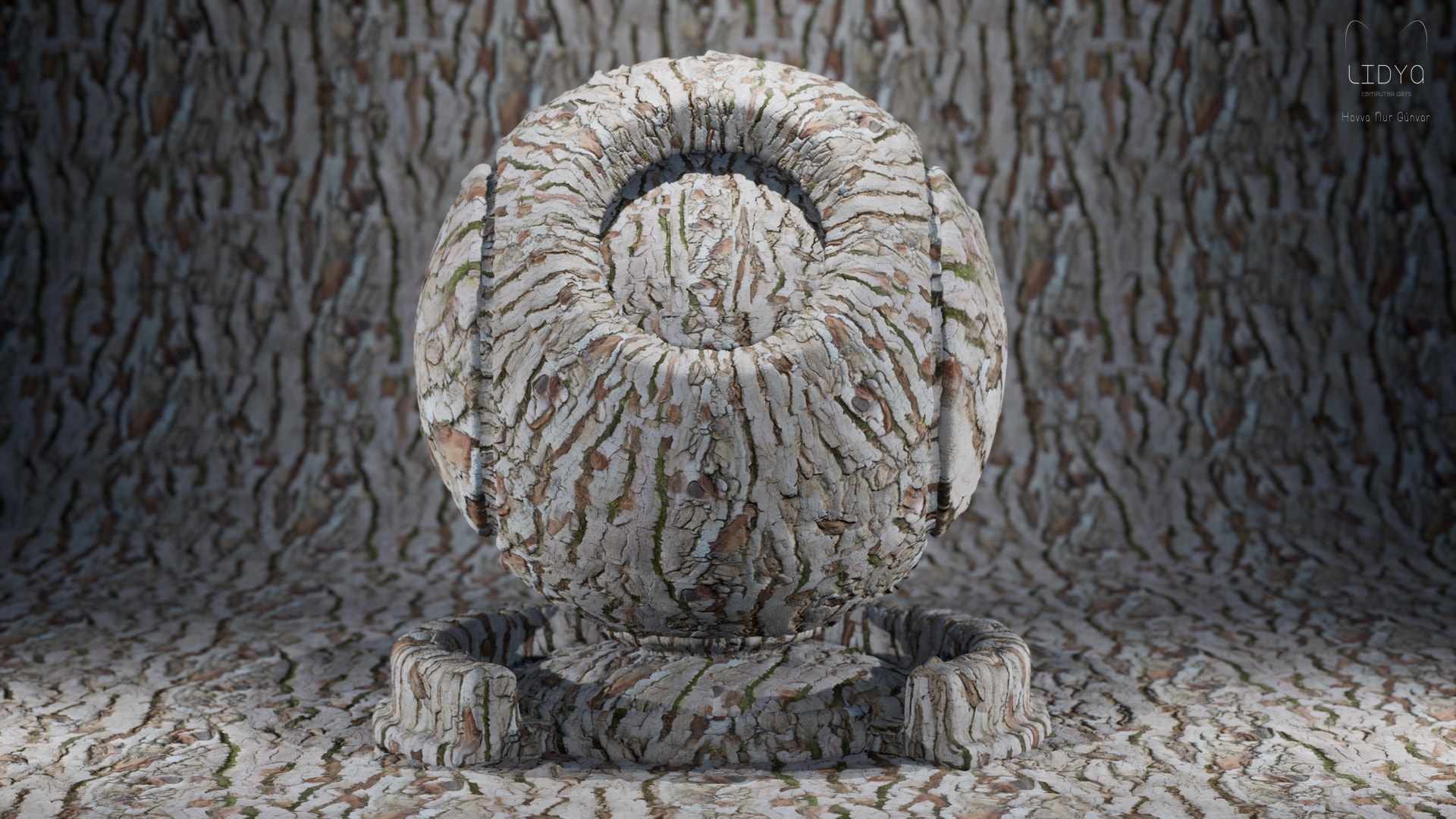 在材质创建的Tree Bark Material Pack 2 - 虚幻引擎商城