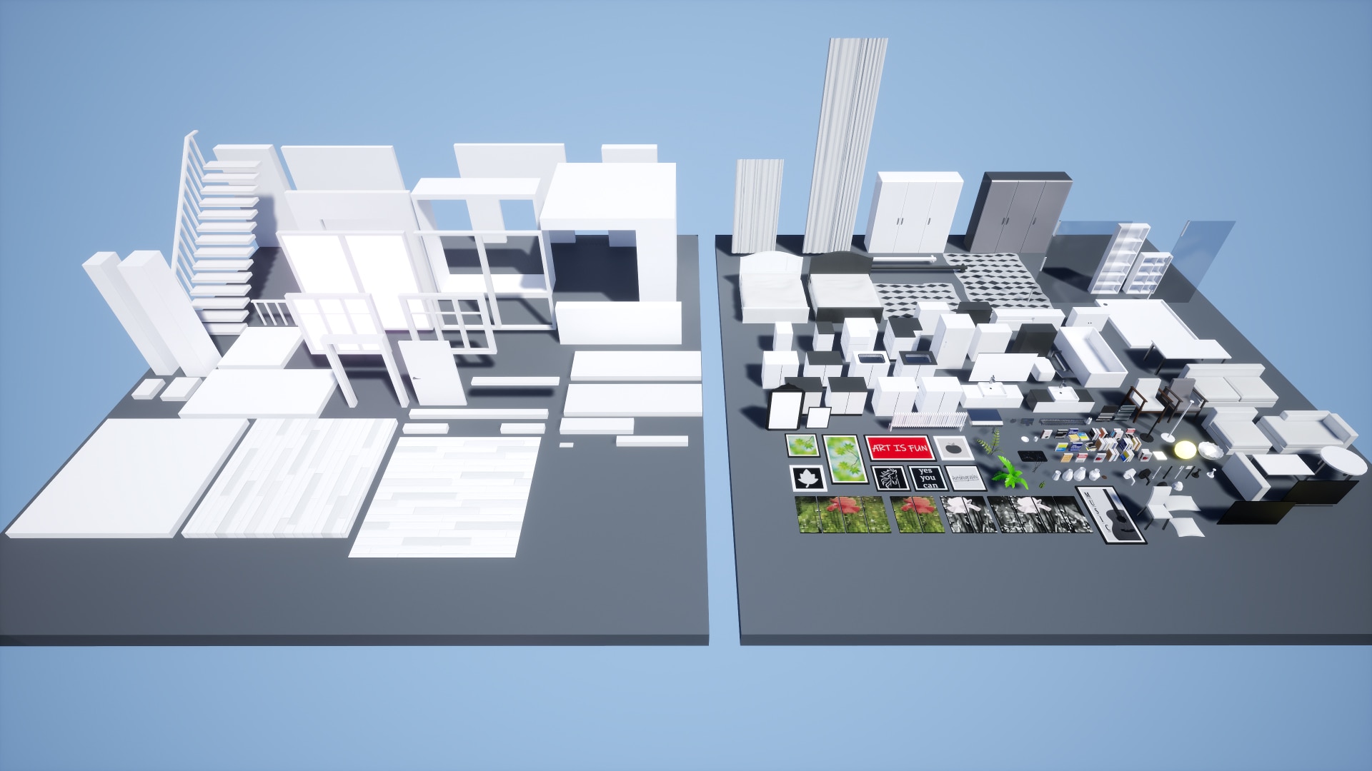 POLY VIZ - VOL.1 in Environments - UE Marketplace