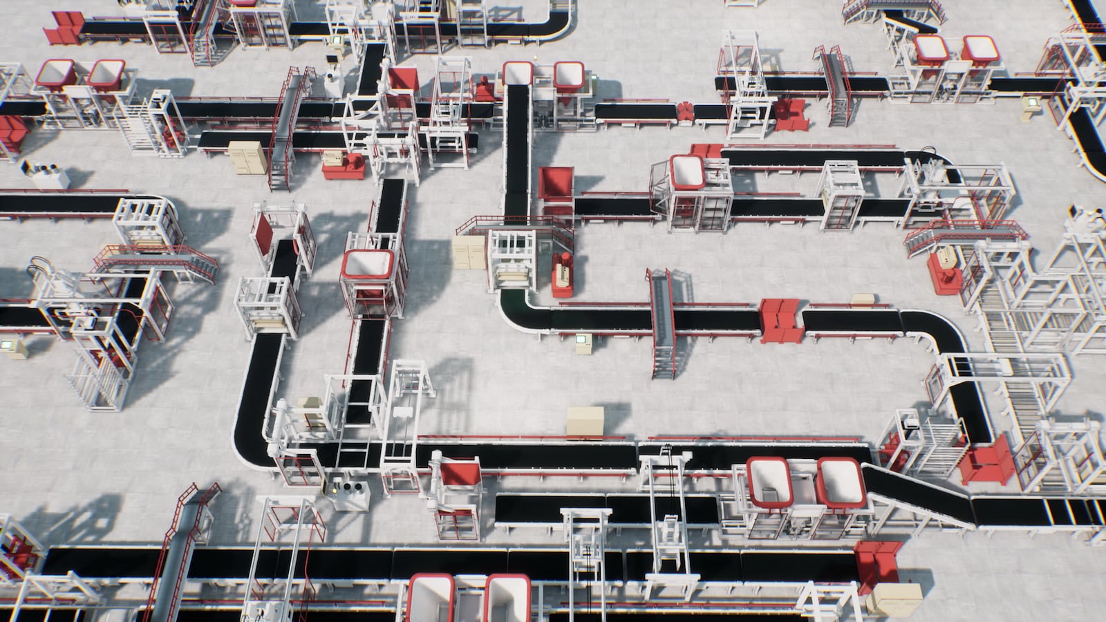 Modular production line in Environments - UE Marketplace