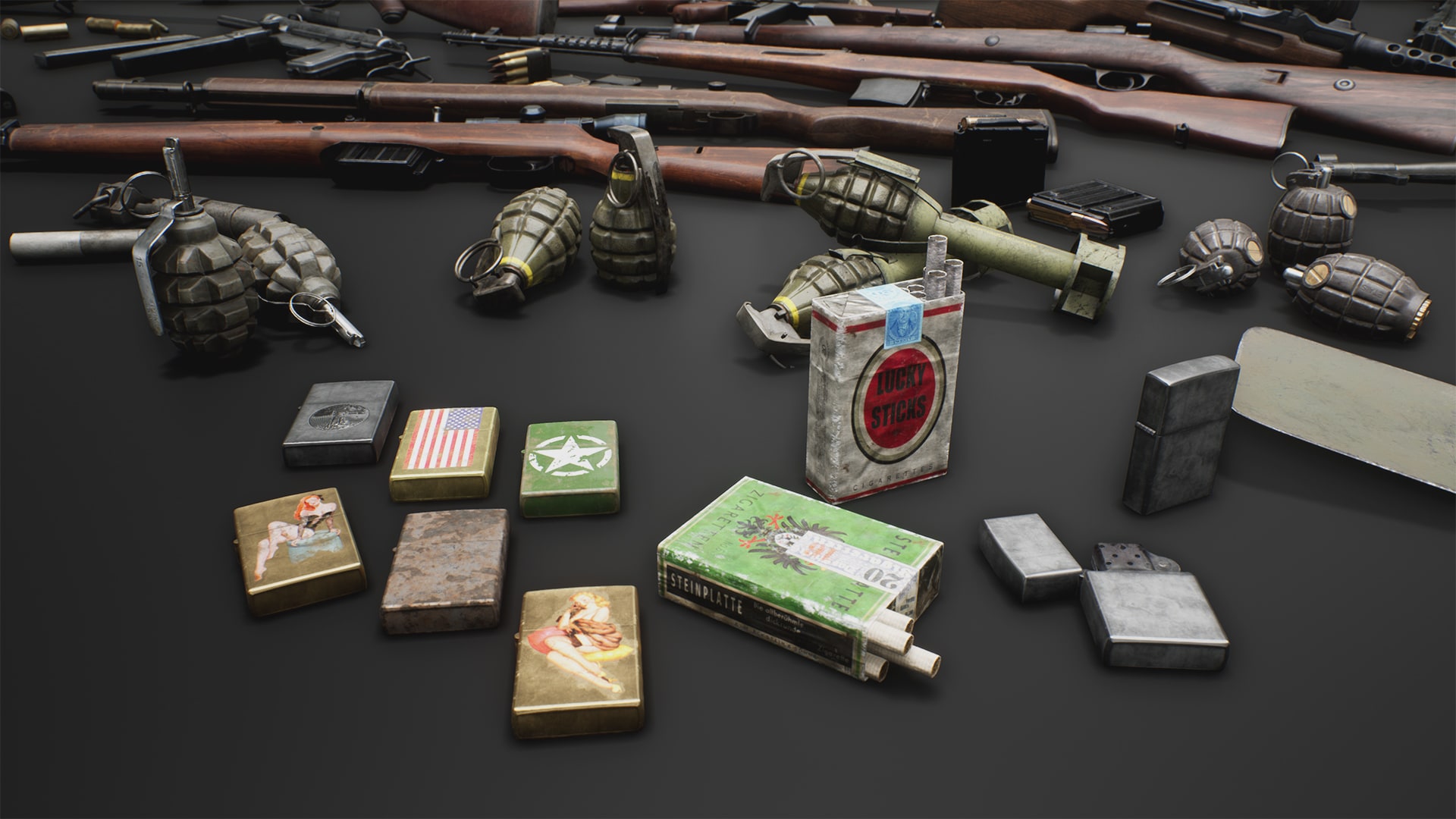 WW2 Mixed Weapon Mega Pack in Props - UE Marketplace