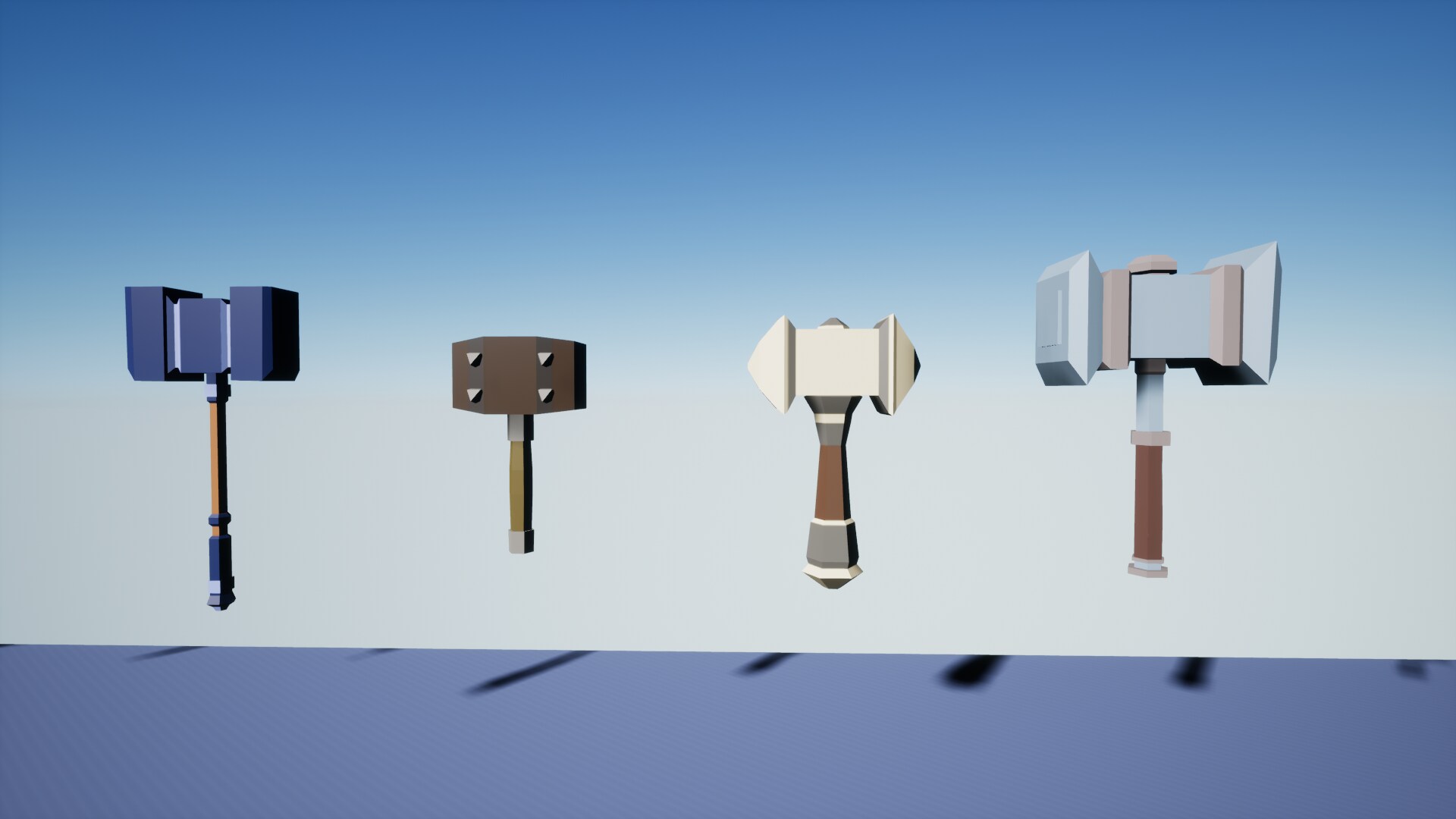 Low Poly Medieval Weapons in Weapons - UE Marketplace