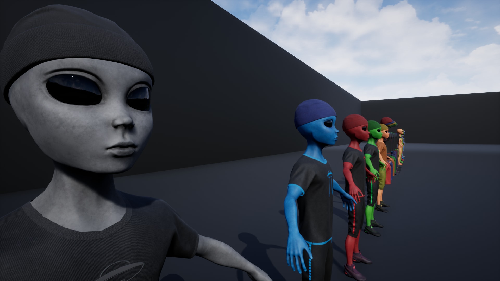 Alien boy in Characters - UE Marketplace