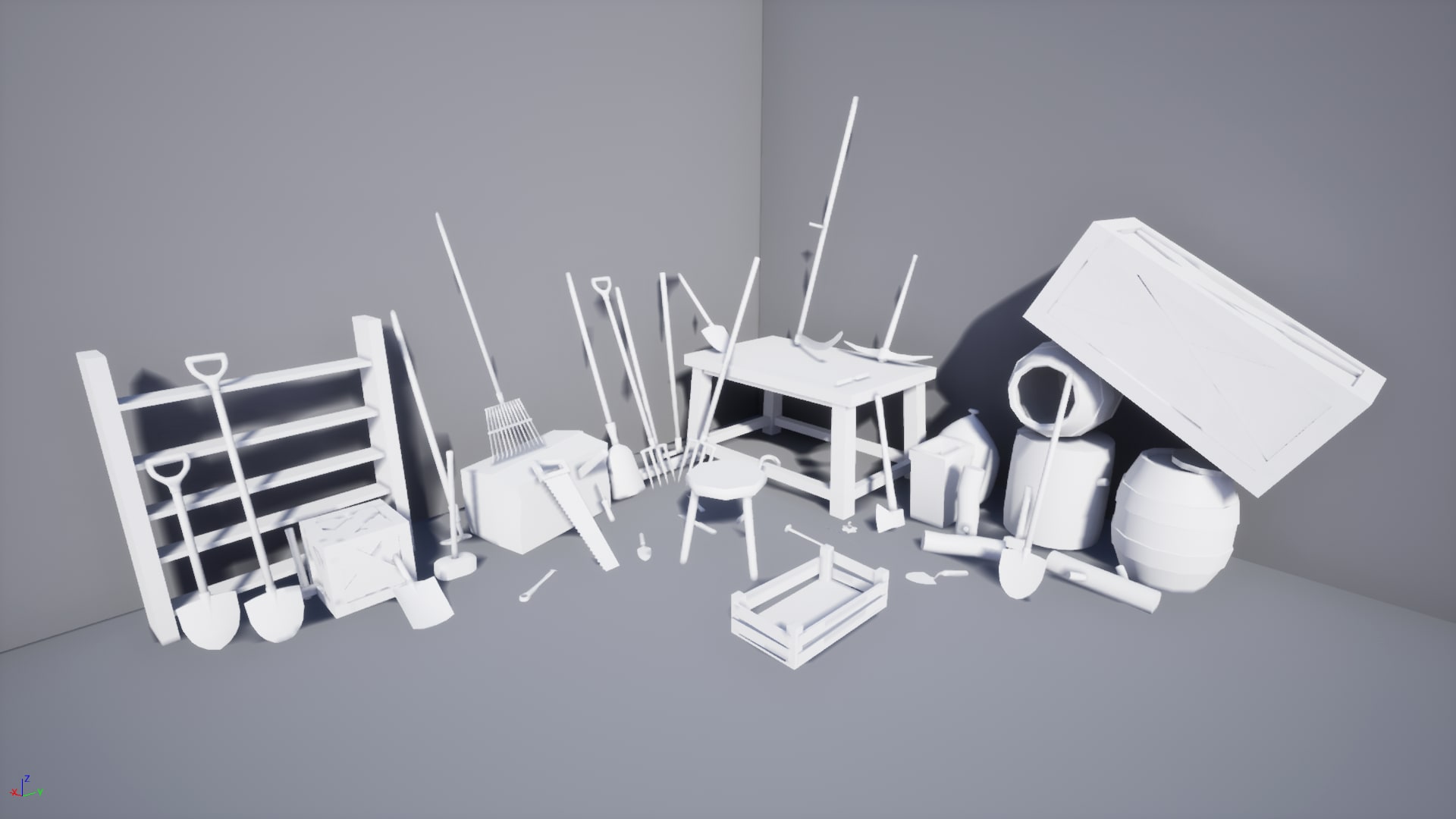 Prototyping Props - Yard Tools in Props - UE Marketplace