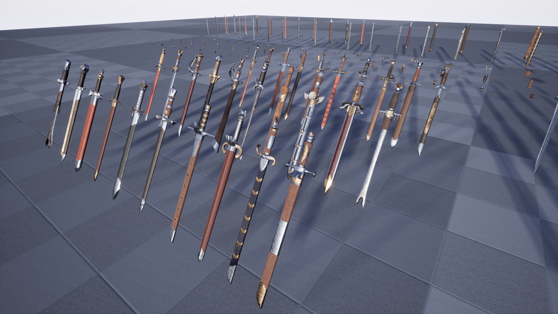 Modular one -handed swords v1.1 in Weapons - UE Marketplace