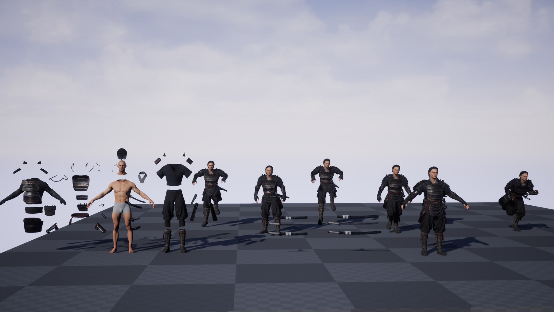 Samurai Katsuro in Characters - UE Marketplace