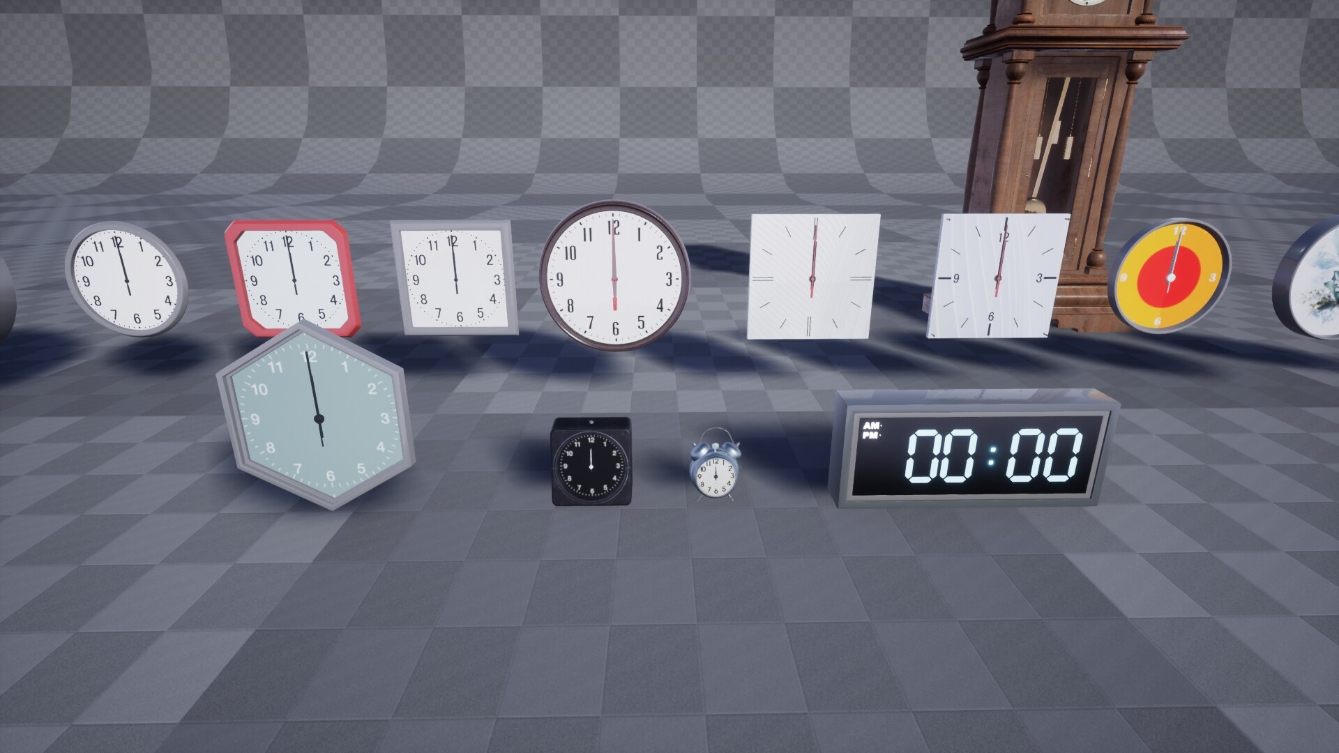 Animated Clocks in Architectural Visualization - UE Marketplace