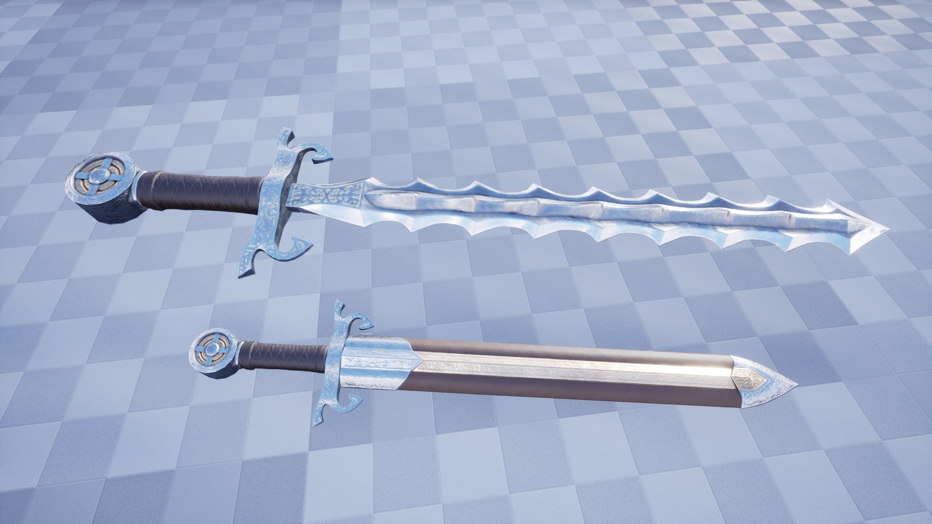 Modular one hand swords set part 3 in Weapons - UE Marketplace