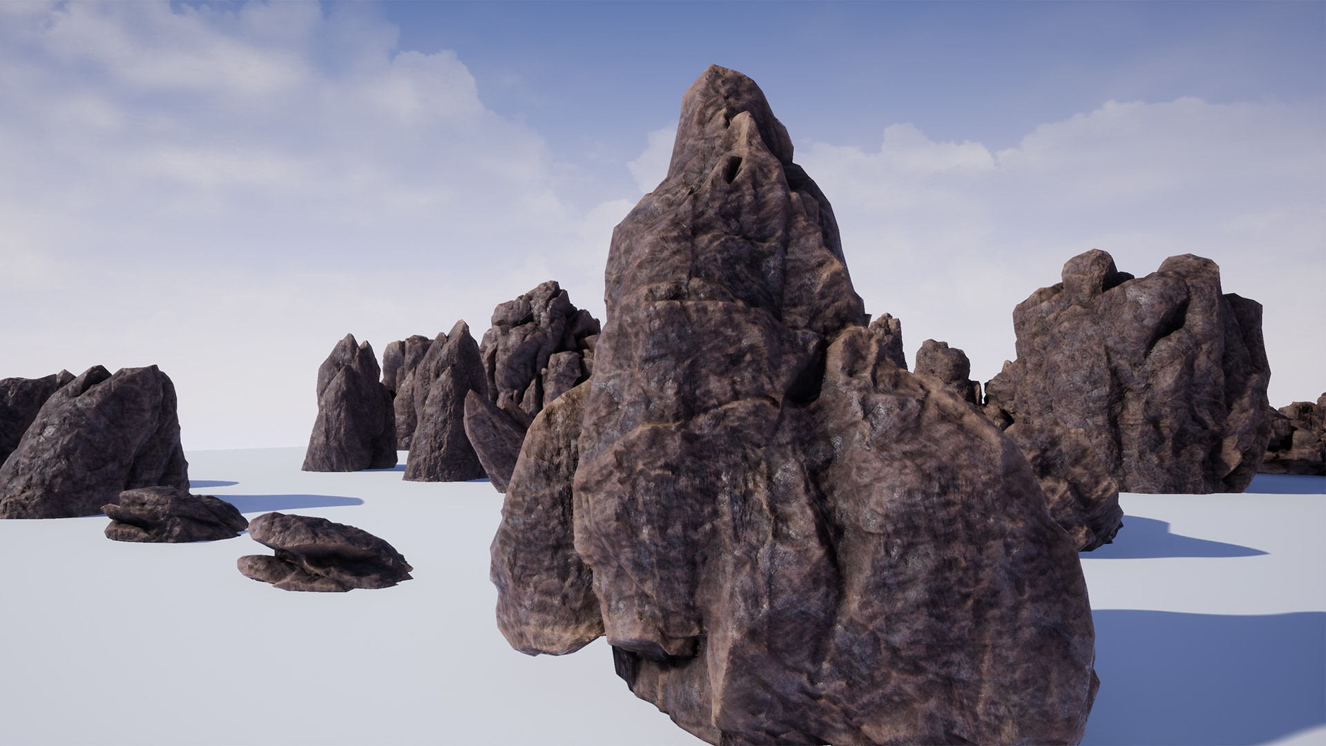 Pack of Customizable Stylized Rocks in Props - UE Marketplace