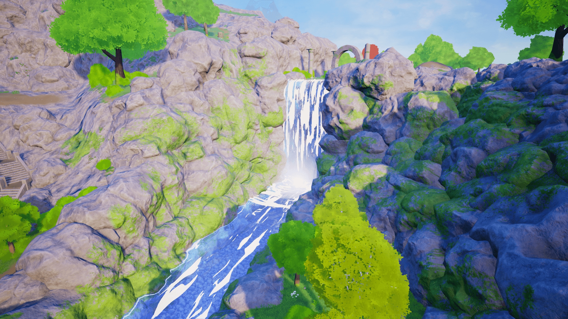 Stylized Island in Environments - UE Marketplace