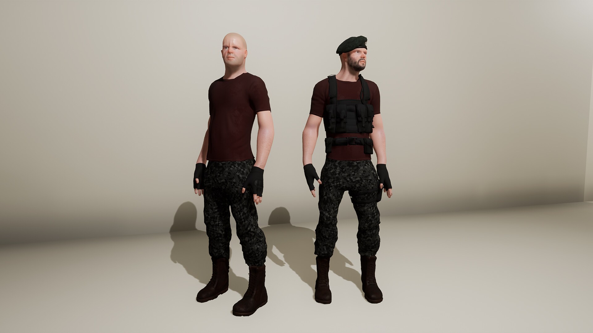 The Lieutenant in Characters - UE Marketplace