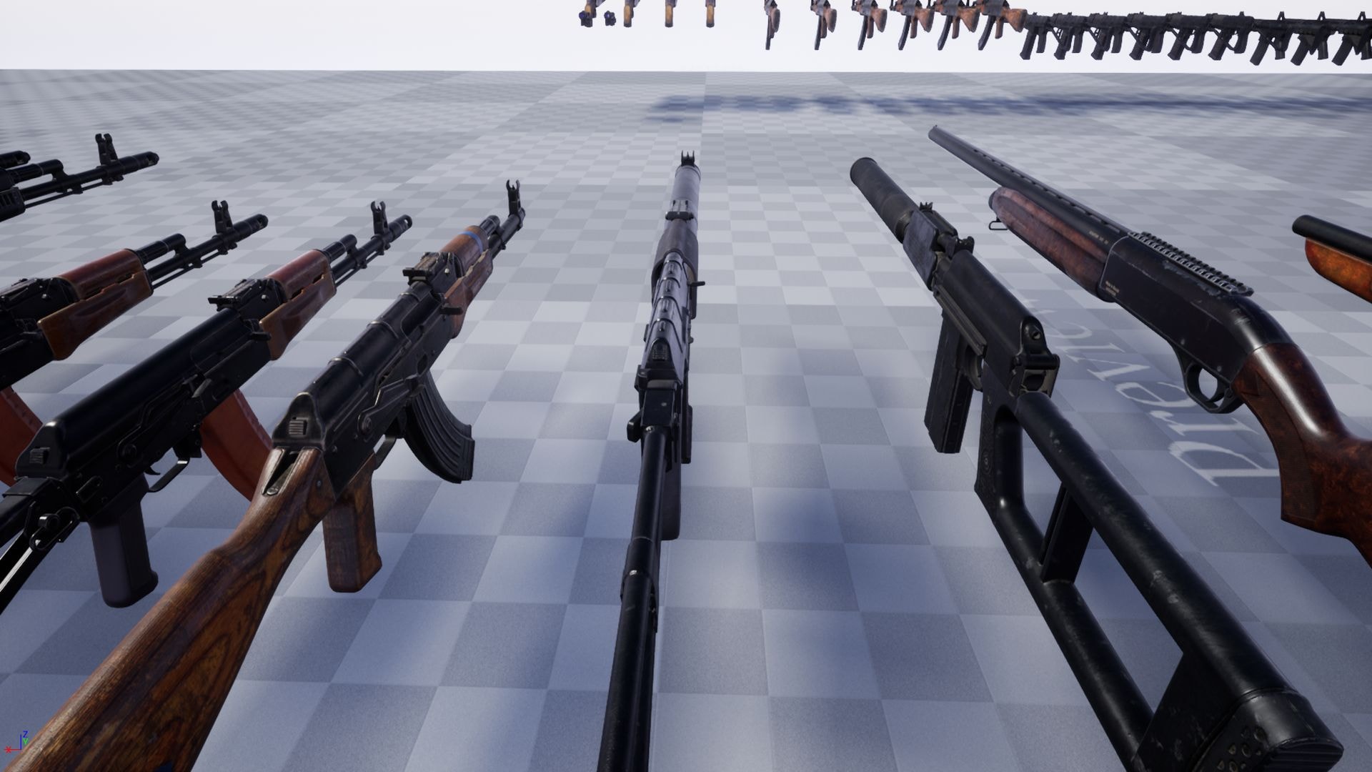 在武器创建的Weapon Pack - 虚幻引擎商城