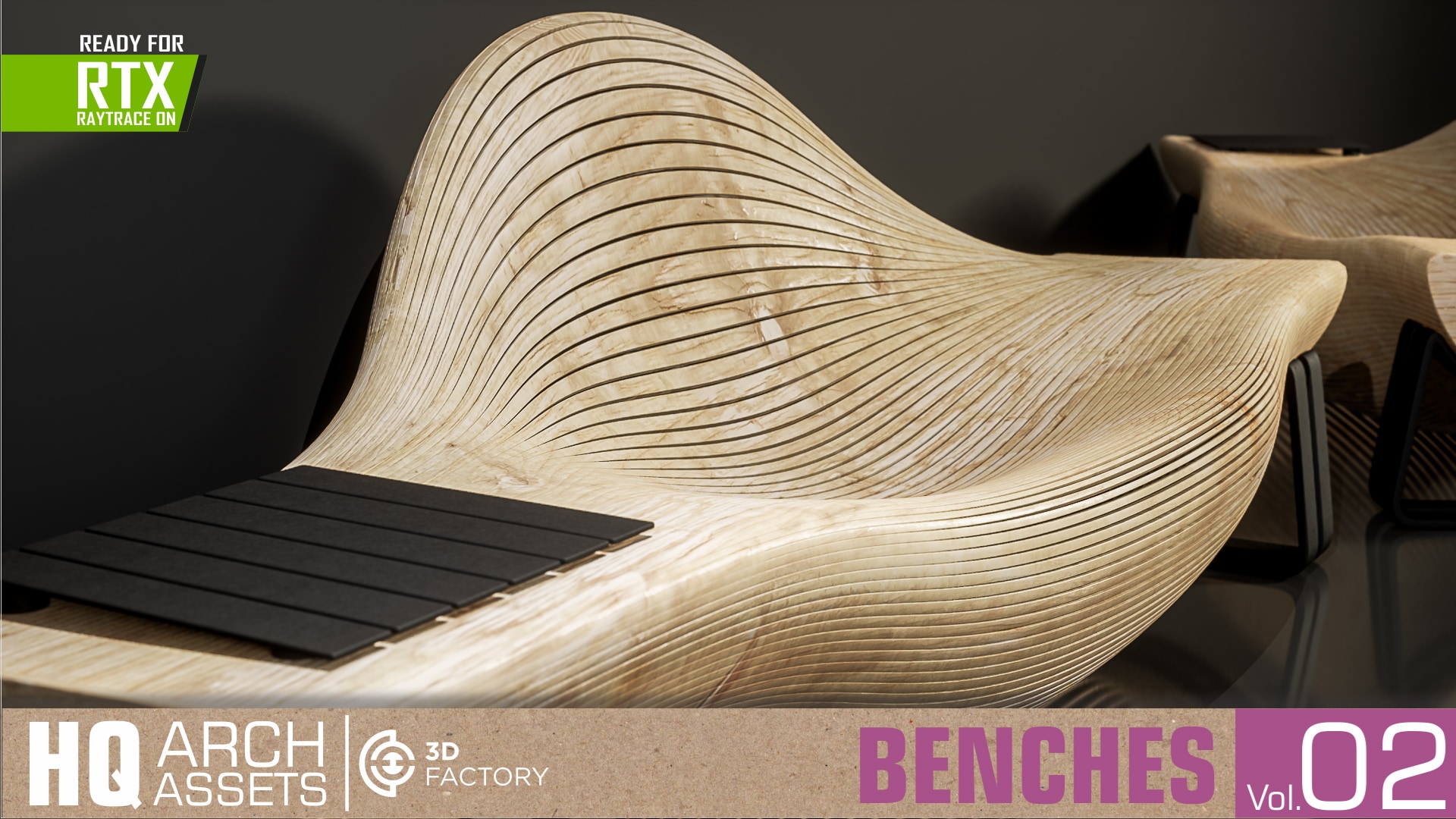 HQ Benches Vol. 2 in Architectural Visualization - UE Marketplace