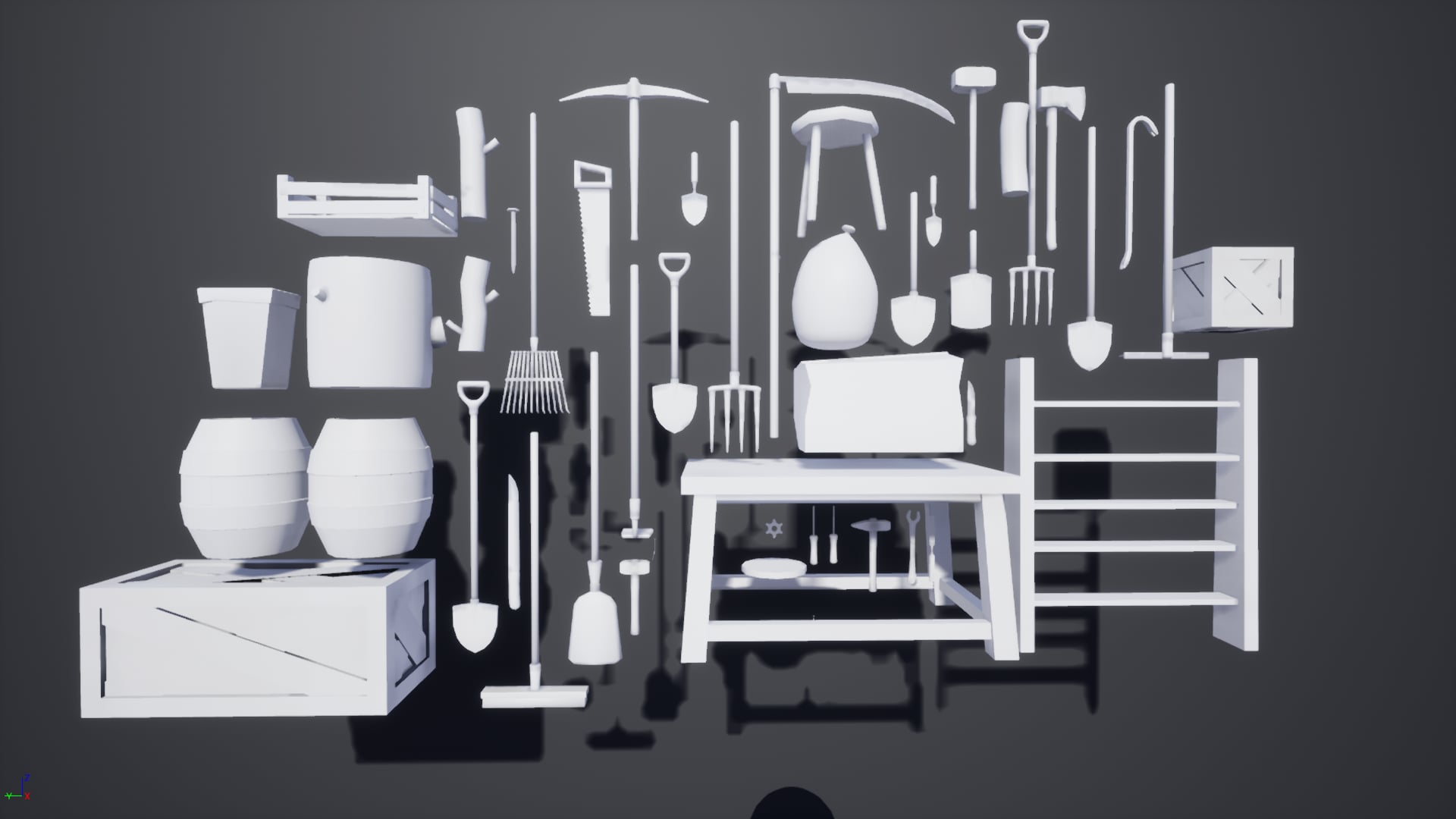 Prototyping Props - Yard Tools in Props - UE Marketplace