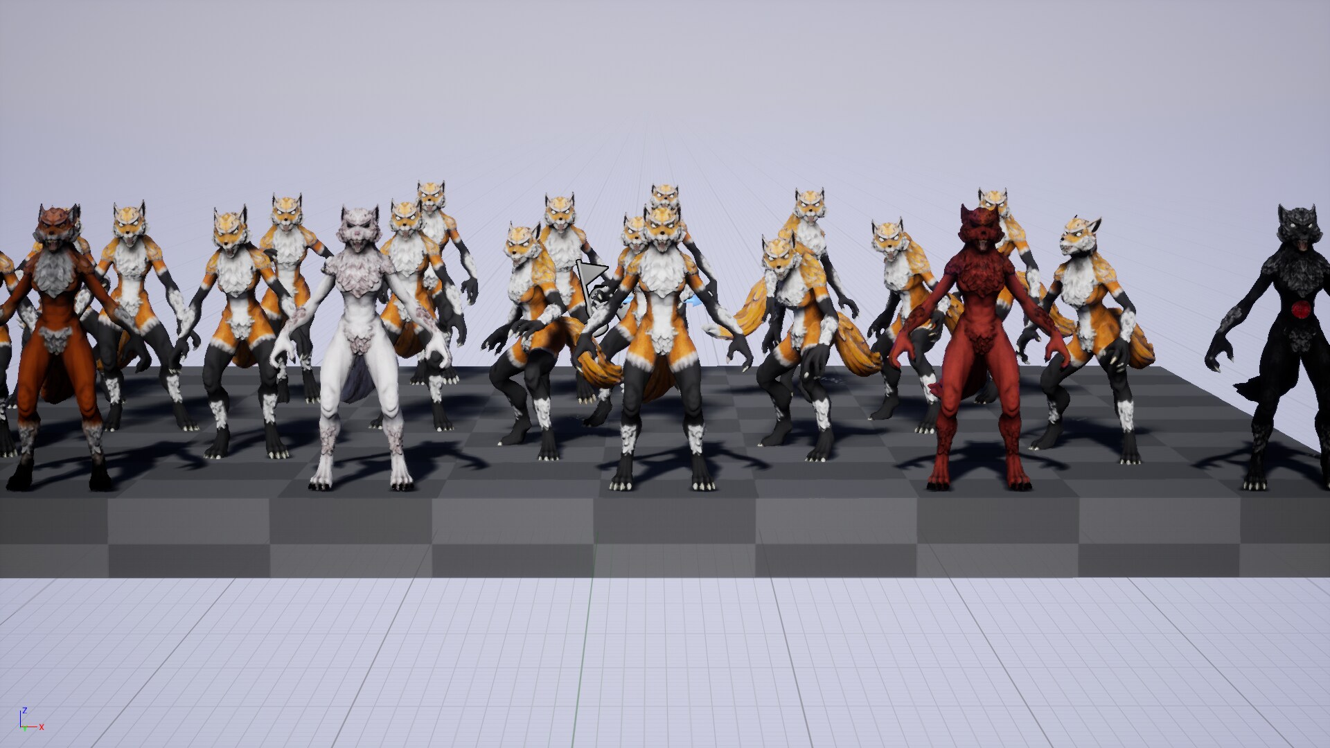 WEREFOX GIRL, 카테고리 캐릭터 - UE 마켓플레이스