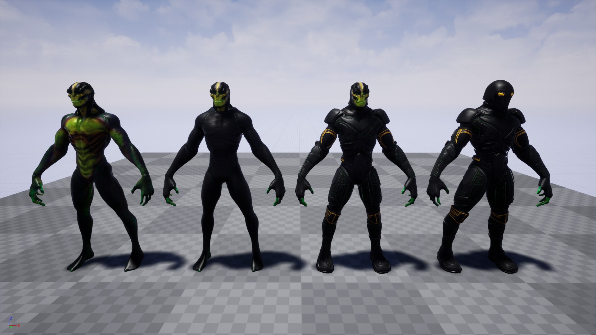 Alien Mercenary in Characters - UE Marketplace