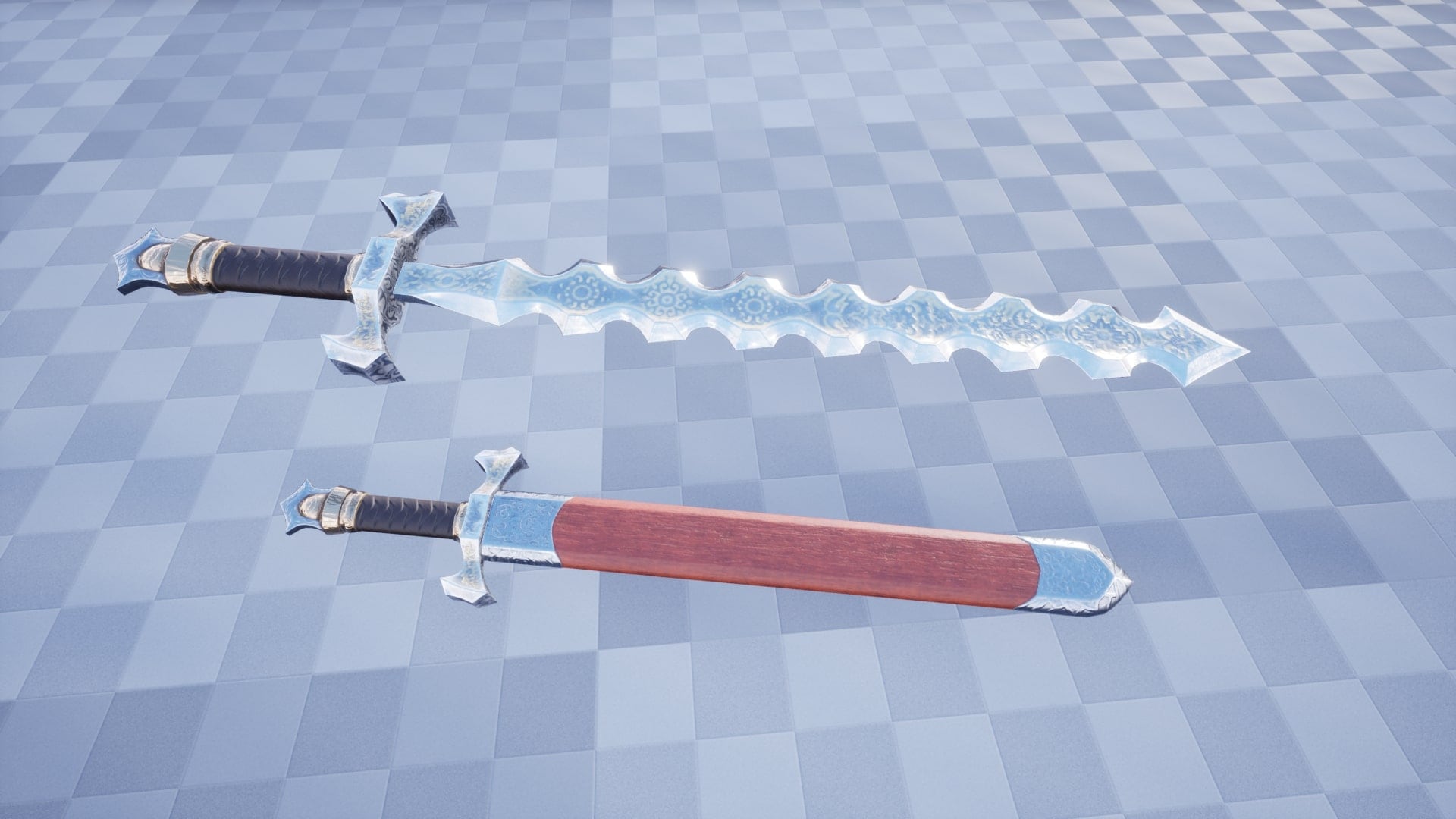 Modular one hand swords set part 3 in Weapons - UE Marketplace