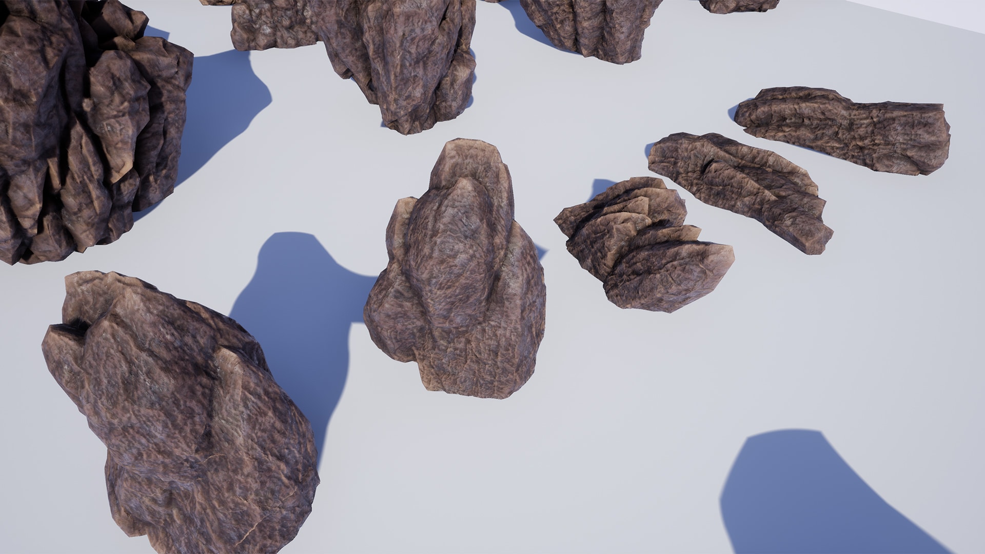 Pack of Customizable Stylized Rocks in Props - UE Marketplace
