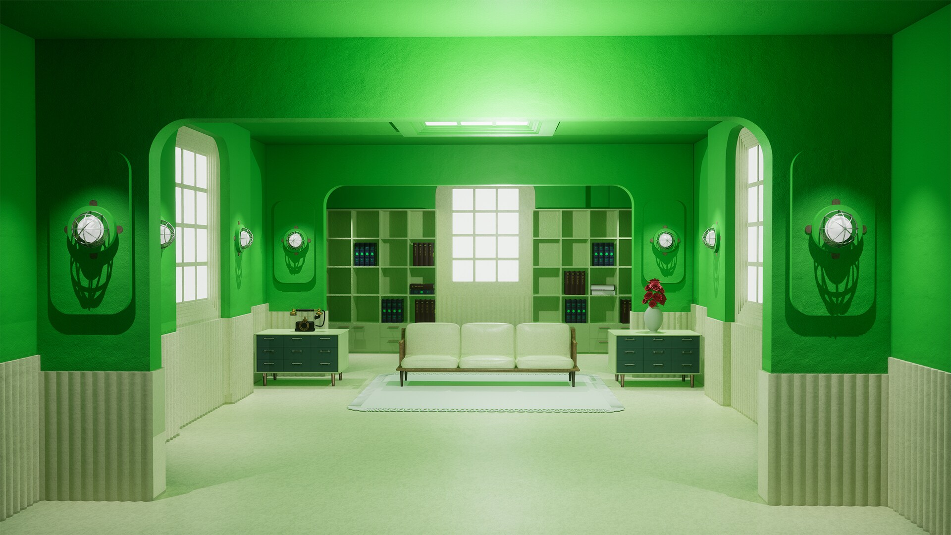 Modern studio set in Props - UE Marketplace